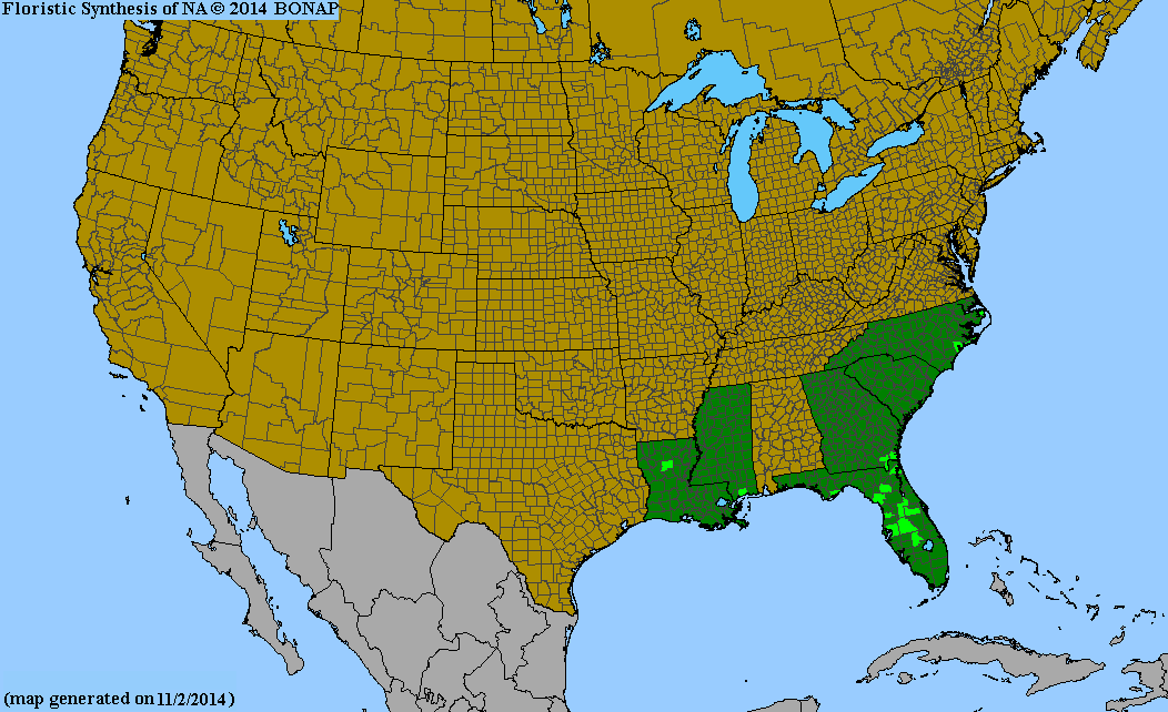 2013 BONAP North American Plant Atlas. TaxonMaps