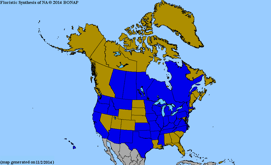 2013 BONAP North American Plant Atlas. TaxonMaps
