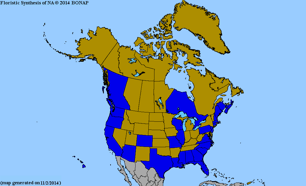 2013 BONAP North American Plant Atlas. TaxonMaps